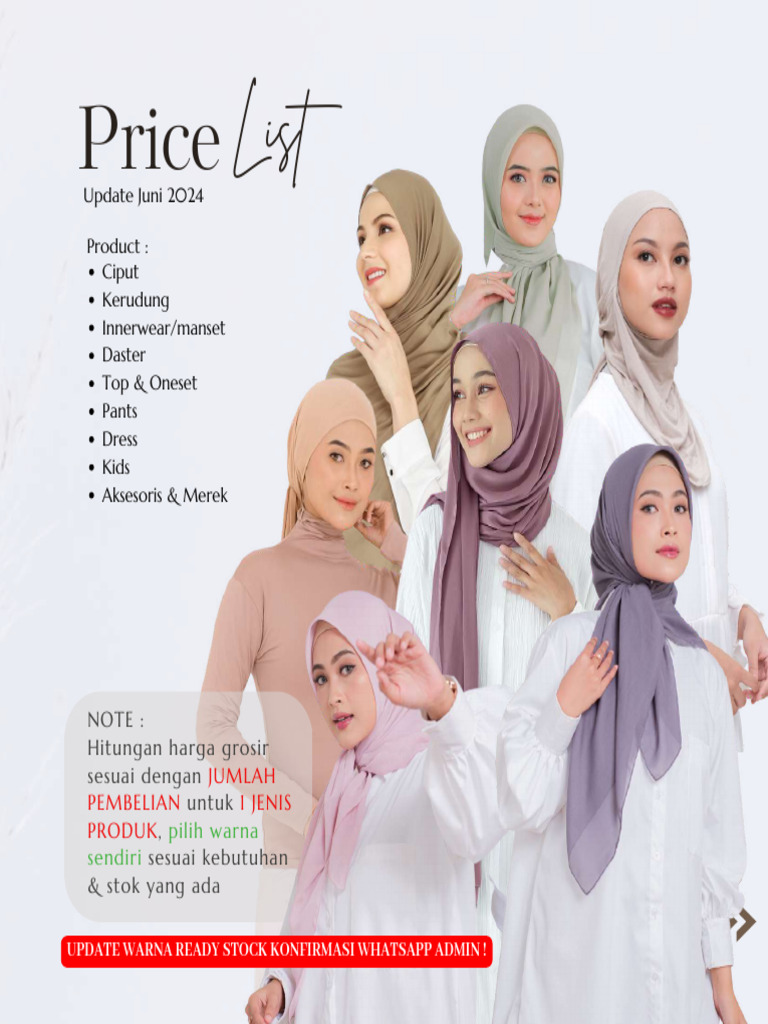 List Product & Price List Update Juni 2024 | PDF