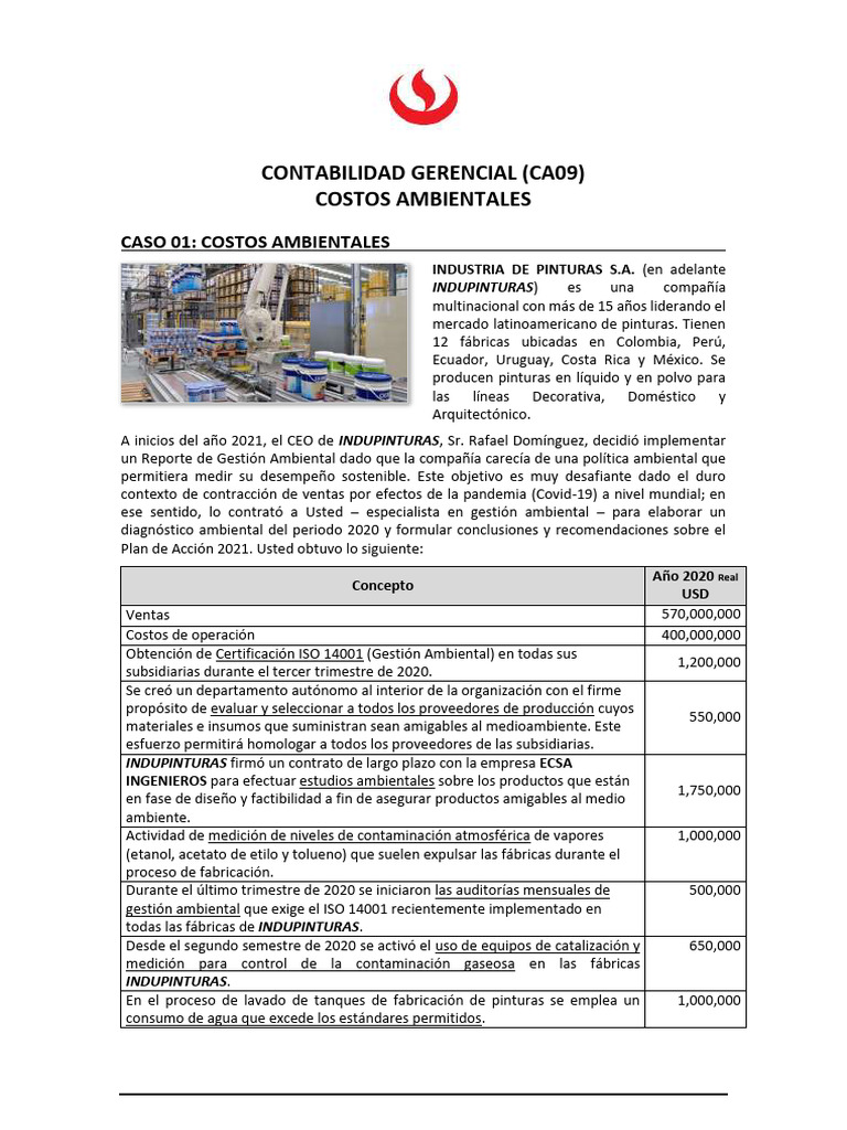 Ca09 - PD - Costos Ambientales | PDF | Residuos | Reciclaje