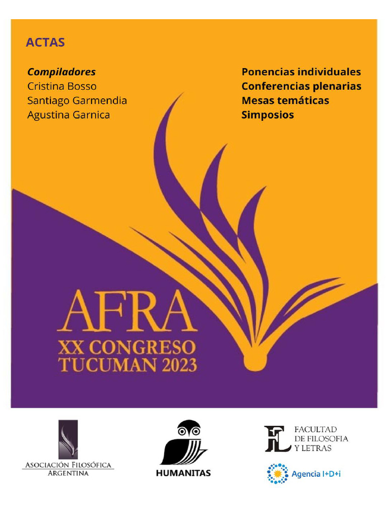 Actas Afra Tucumán - 2023 | PDF