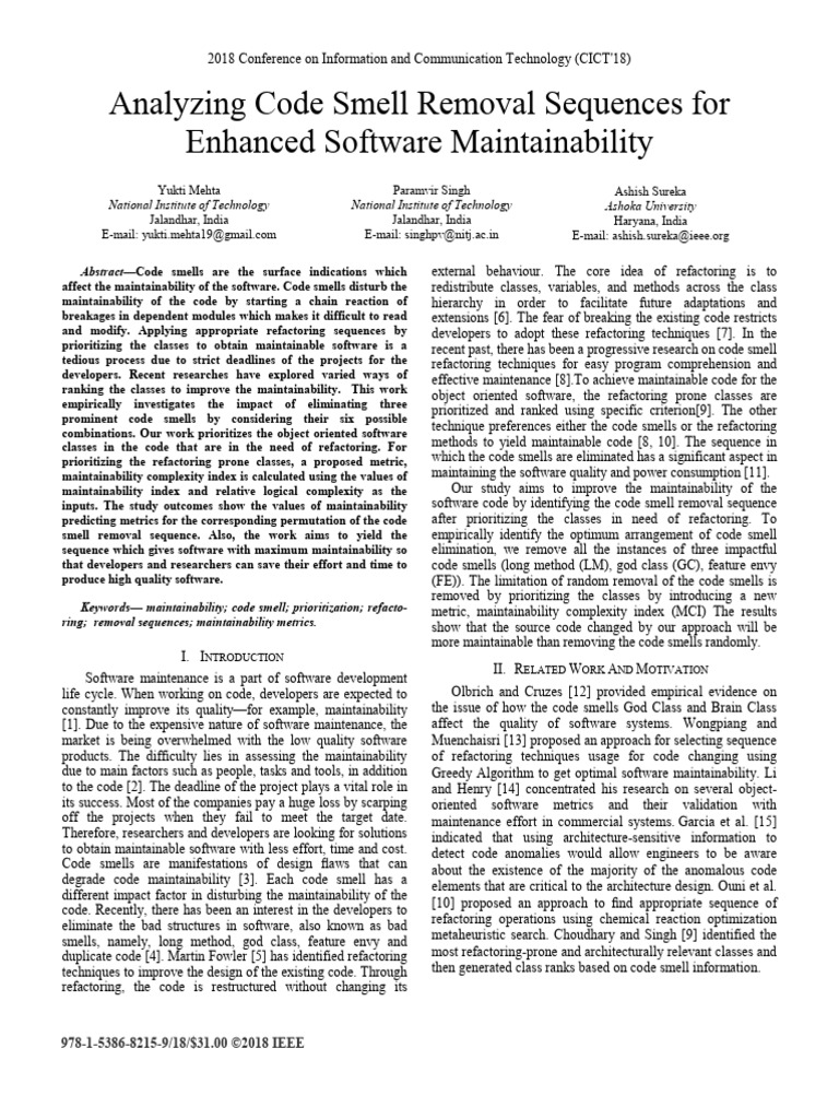 Infocomtech 2018 8722418 | PDF