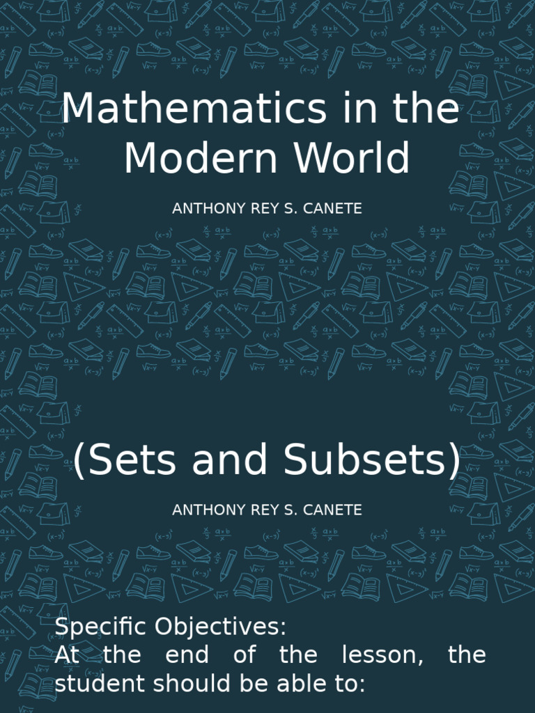 MMW - Lesson 5 | PDF