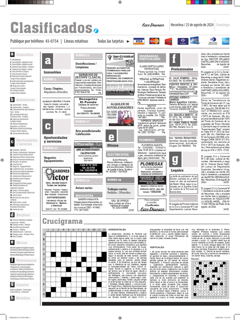 Clasificados 25 | PDF
