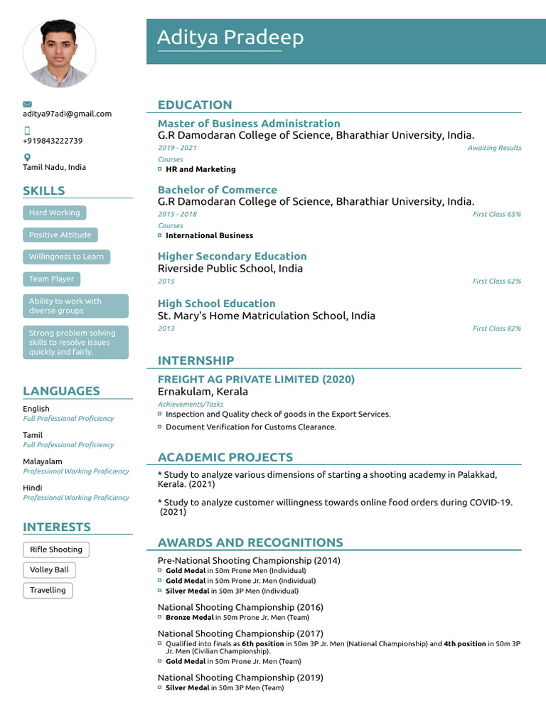 Aditya Resume | PDF