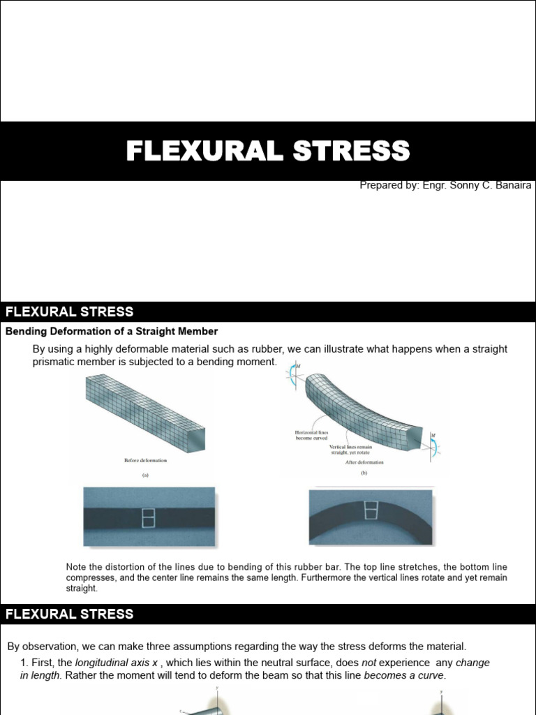Flexural Stress | PDF