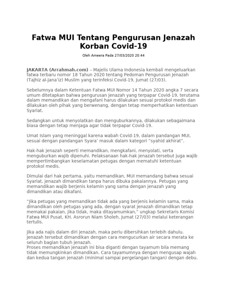 Fatwa Mui | PDF