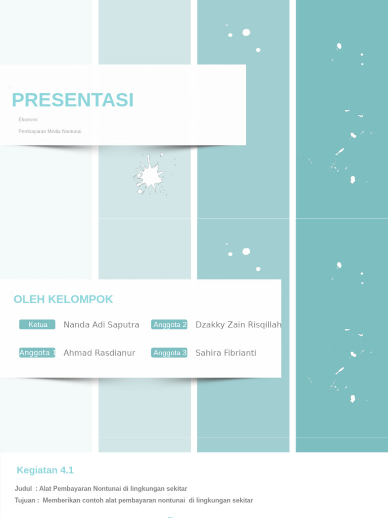 Presentasi Ekonomi | PDF
