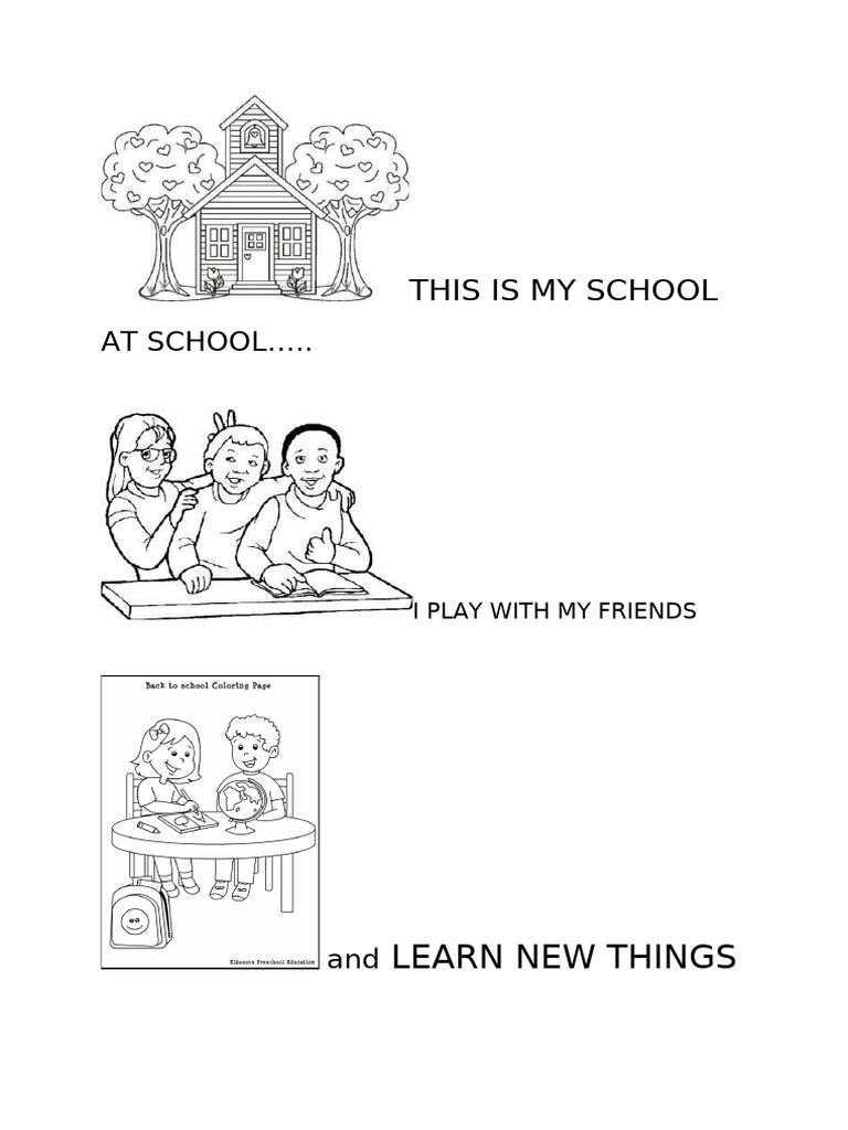 Reading I-Like-My-School-Fun-Activities-Games-Picture-Description-Exercises - 10078 | PDF