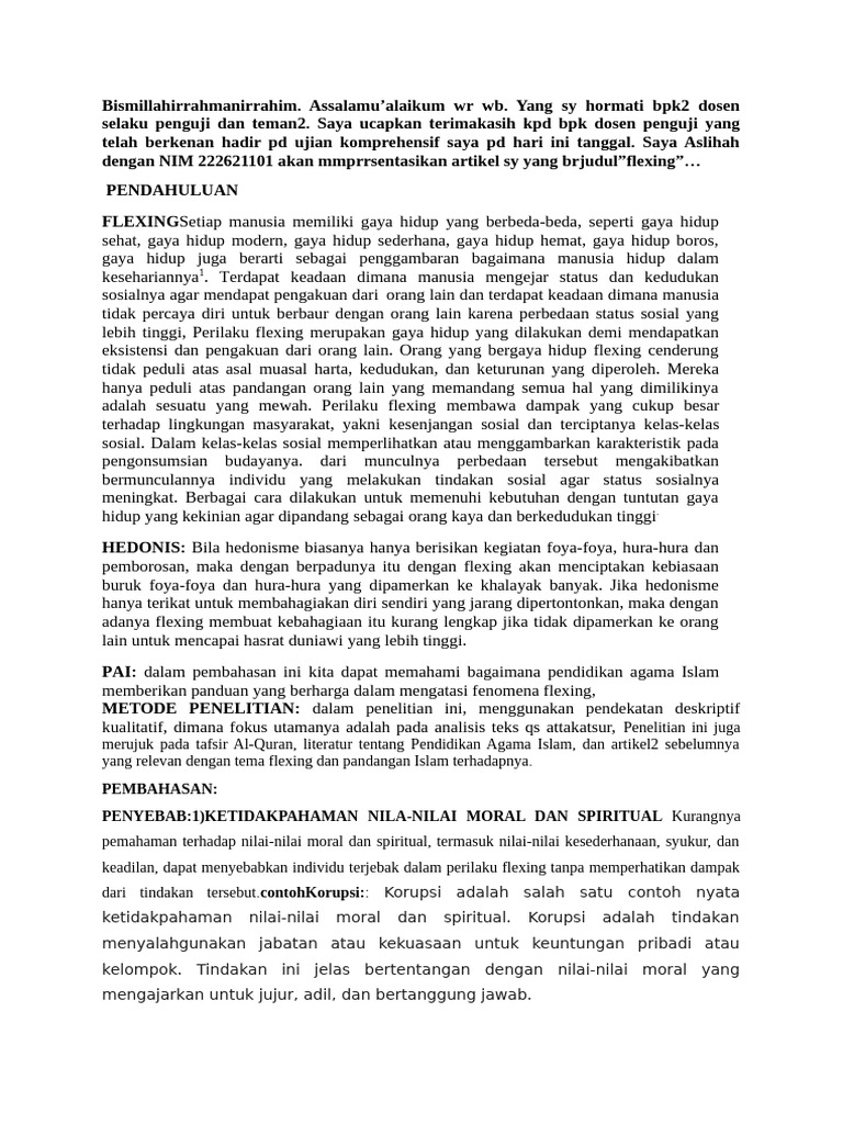 Catatan Kompre | PDF