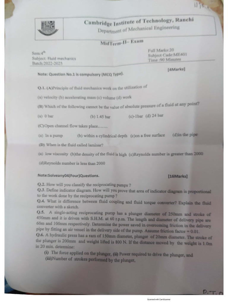 2nd Mid Term CIT 2023 | PDF