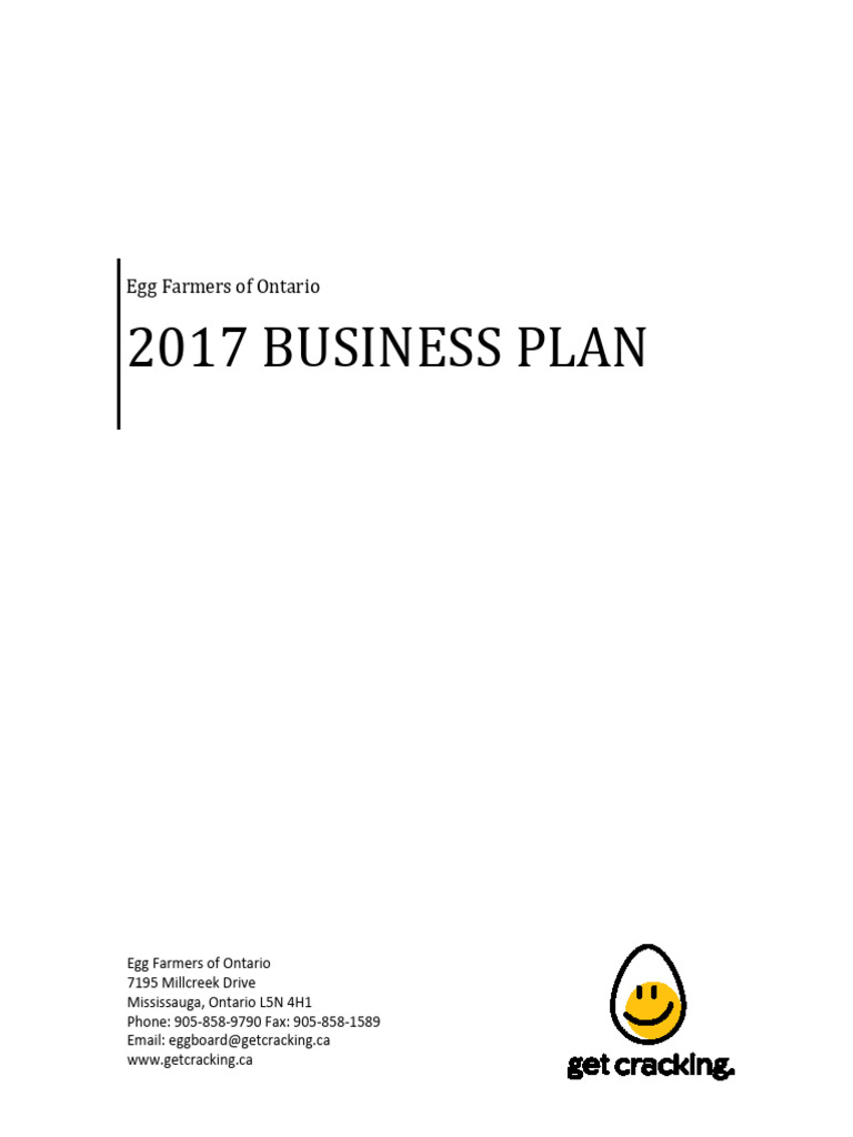 2017 Business Plan FINAL Signed | PDF