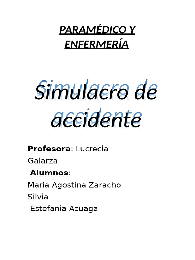 TP Simulacro | PDF