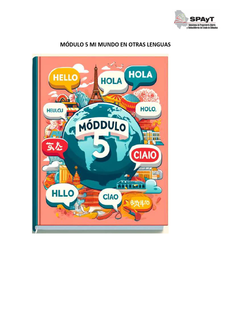 05 Mi Mundo en Otra Lengua | PDF
