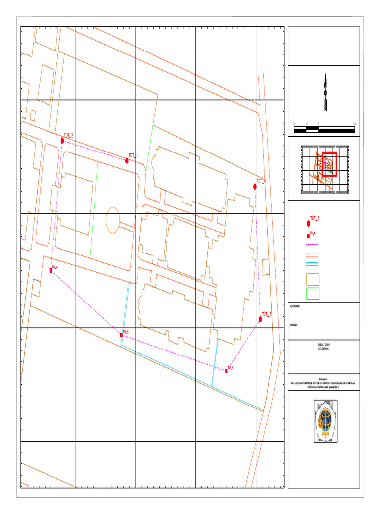 CONTOH PETA DASAR TEKNIK-Layout1 | PDF