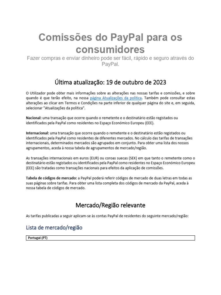 Consumer Fees 101923 | PDF