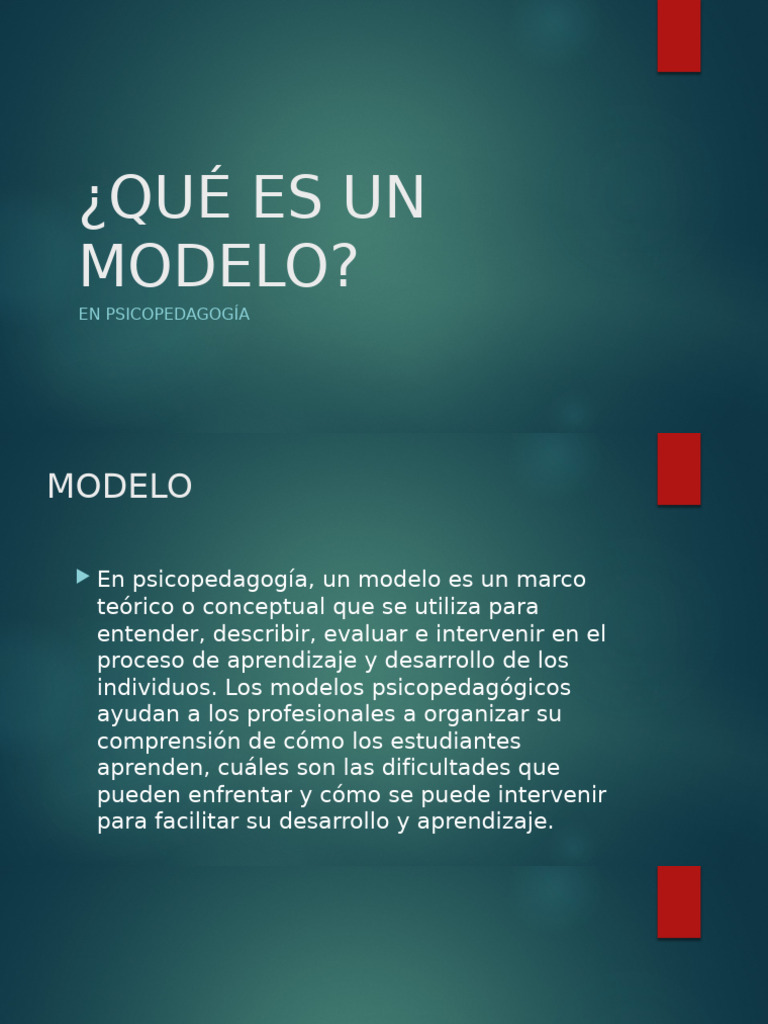 Qué Es Un Modelo | PDF