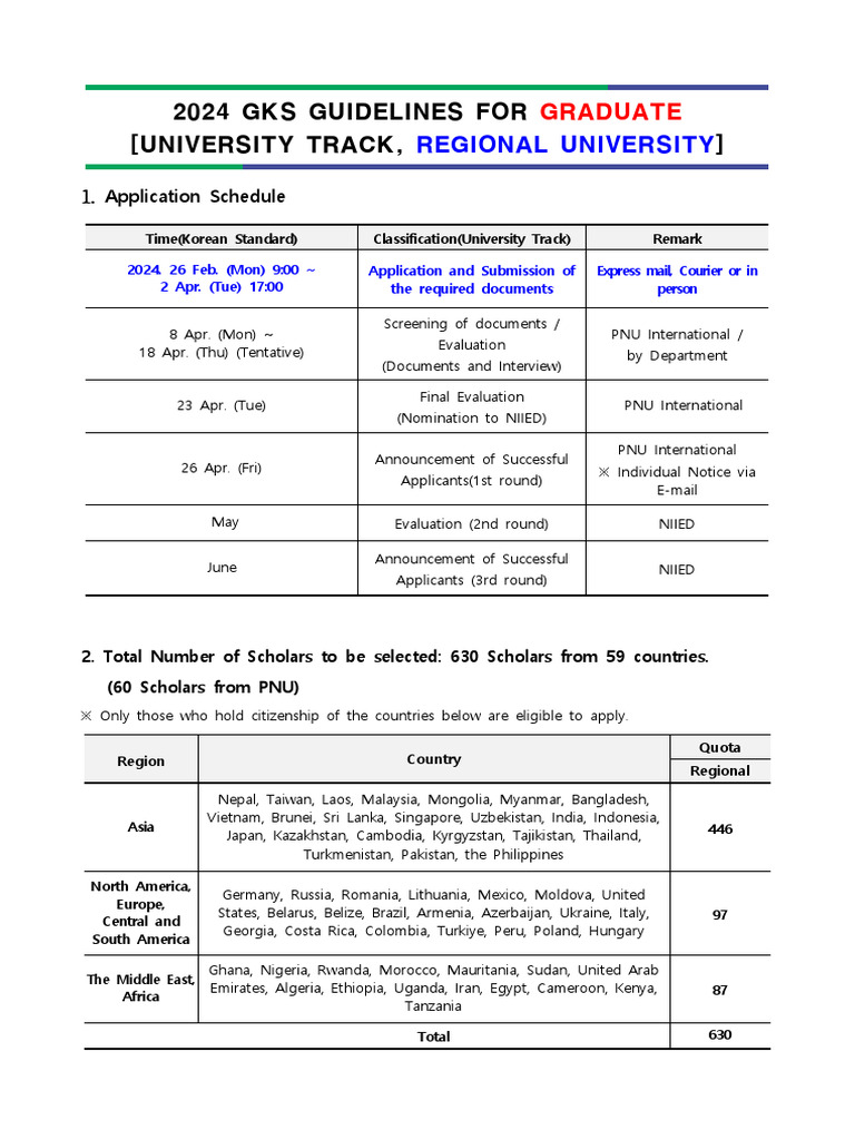 2024 GKS-G Application Guideline (English) | PDF