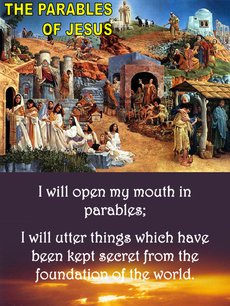 En the Parable of Jesus | PDF