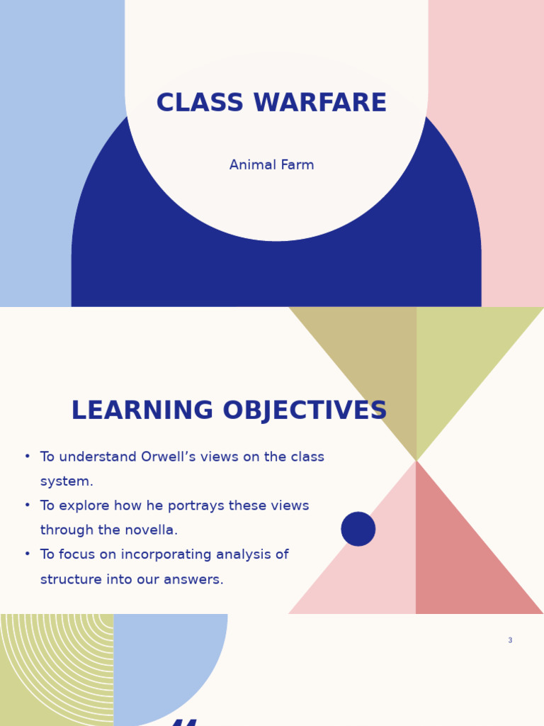 5 - Class Warfare For ANIMAL FARM | PDF