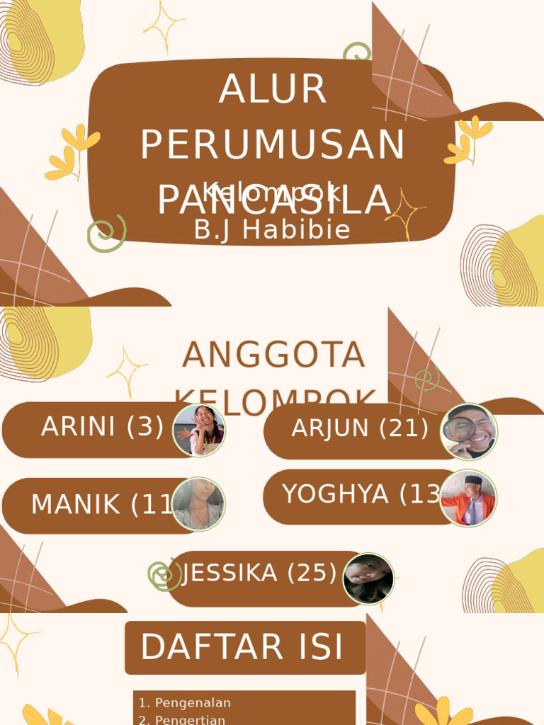 Kelompok B.J Habibie (Presentasi) | PDF