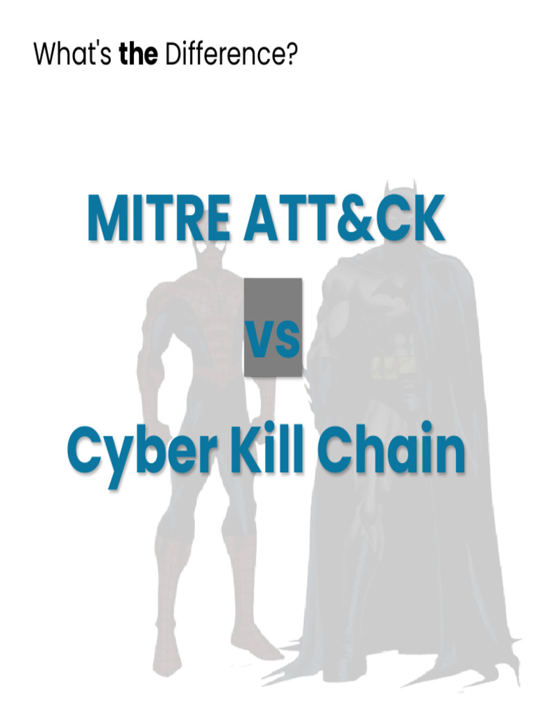 MITRE ATT&CK and Cyber Kill Chain 2024 | PDF