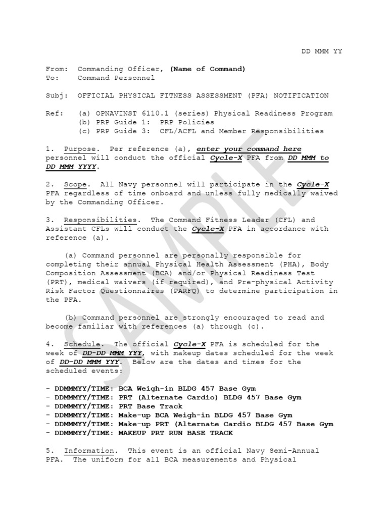 10-Week Notice Sample | PDF