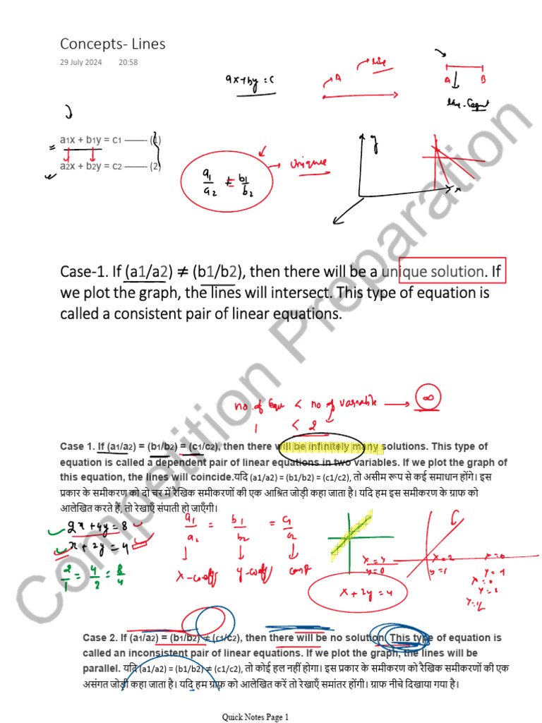 Coordinate Geometry Concepts & Questions Asked in SSC CHSL 2024 | PDF ...