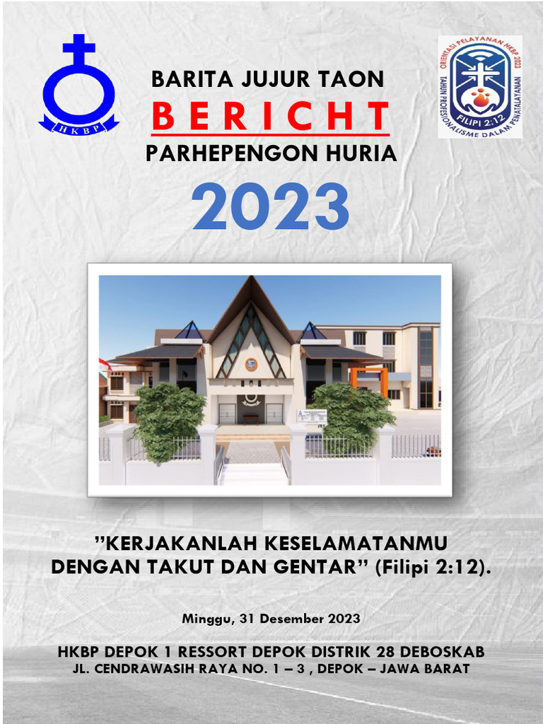 Bericht Huria 2023 Cetak - 2 | PDF