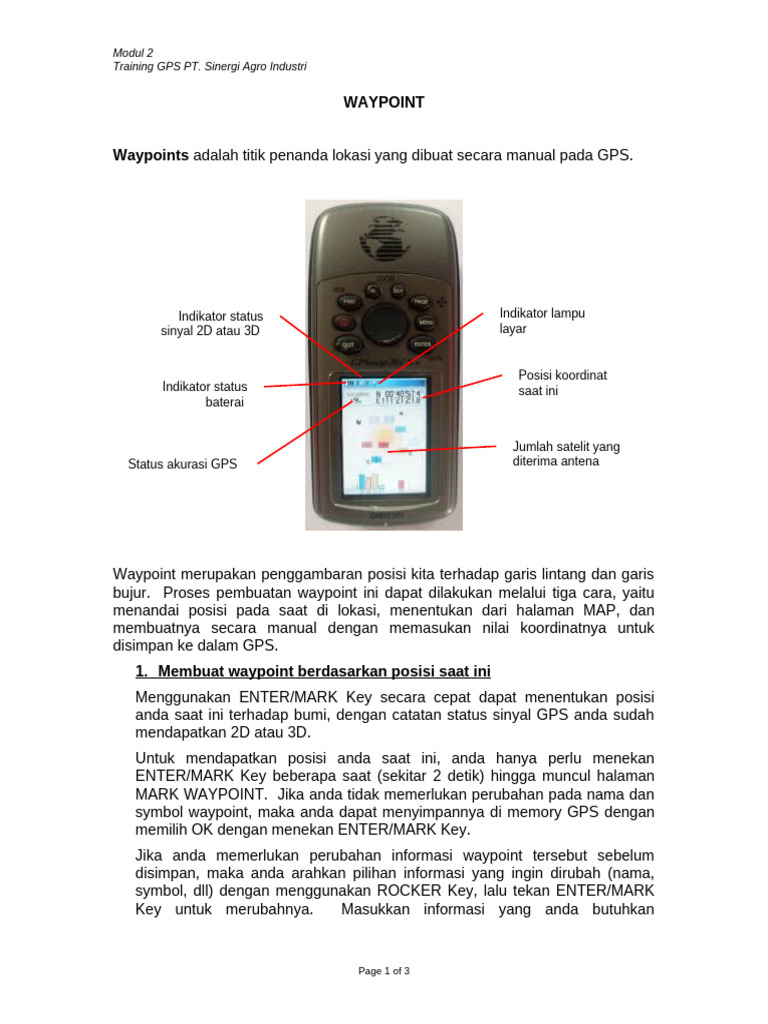 Modul2 Waypoint | PDF