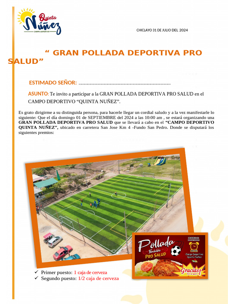 Pollada Pro Salud | PDF