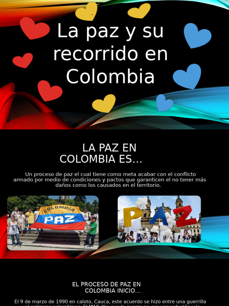 Proceso de Paz en Colombia: Historia y Retos | PDF | Colombia | Guerra ...