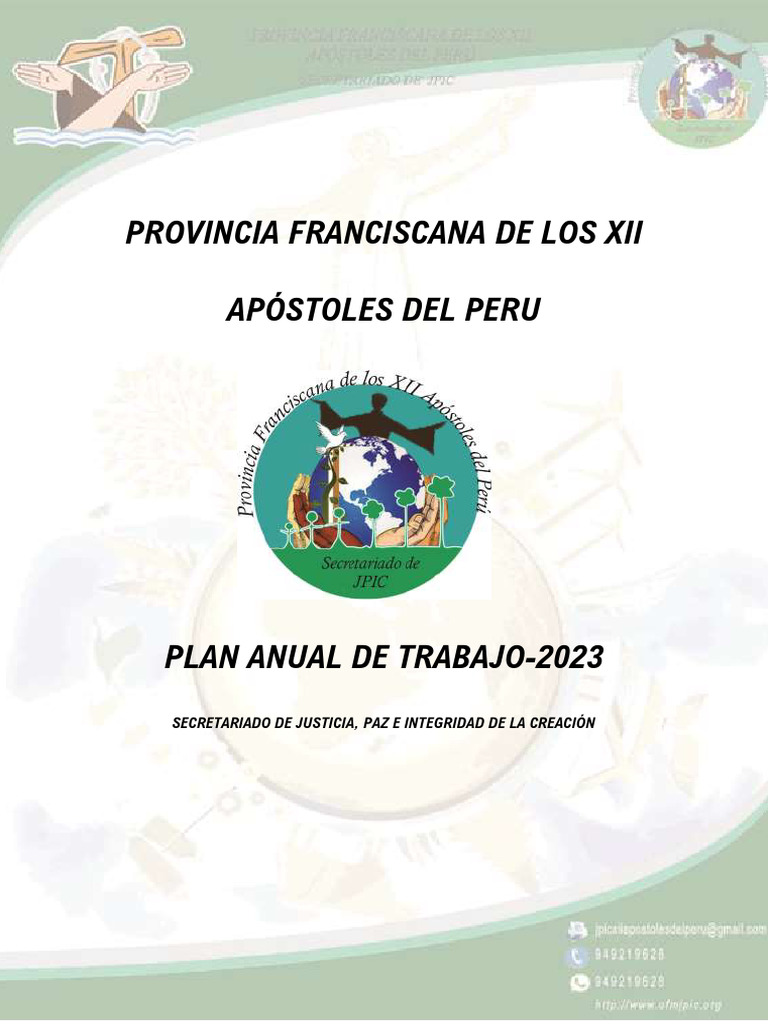 Plan Anual Jpic 2023 | PDF