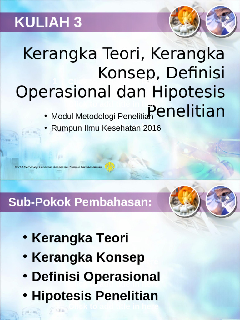 Kerangka Teori Kerangka Konsep Definisi Operasional Dan Hipotesis Pdf