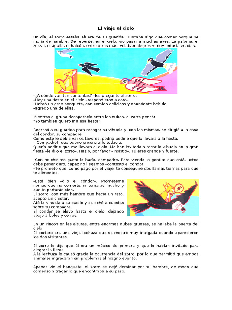 El Viaje Al Cielo | PDF