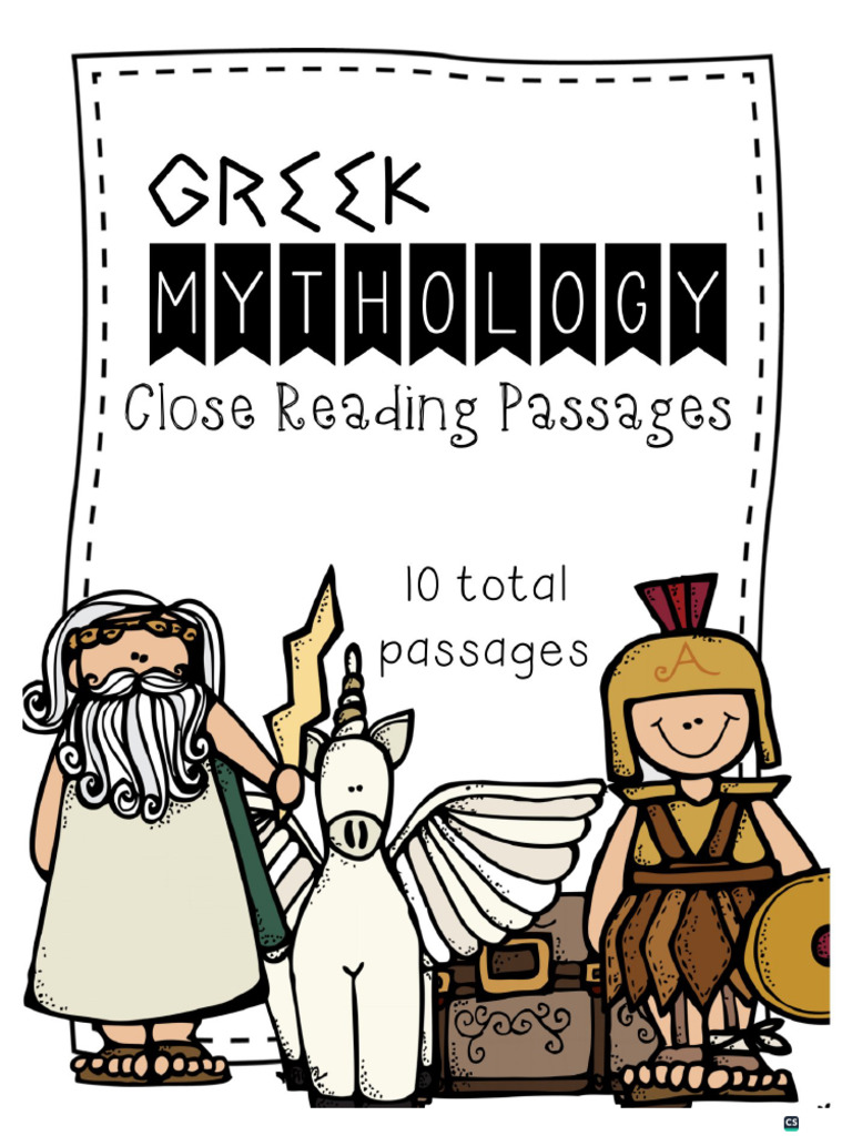 Greek Mythology Reading Passages | PDF