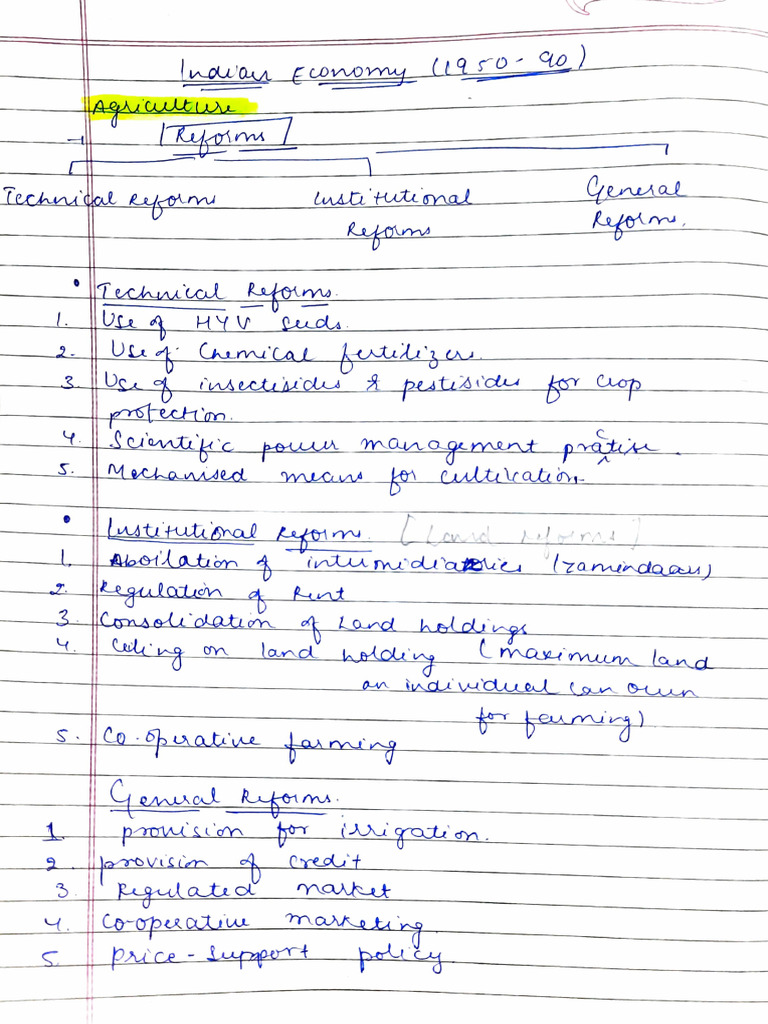 Ch2. IED (Agriculture) | PDF