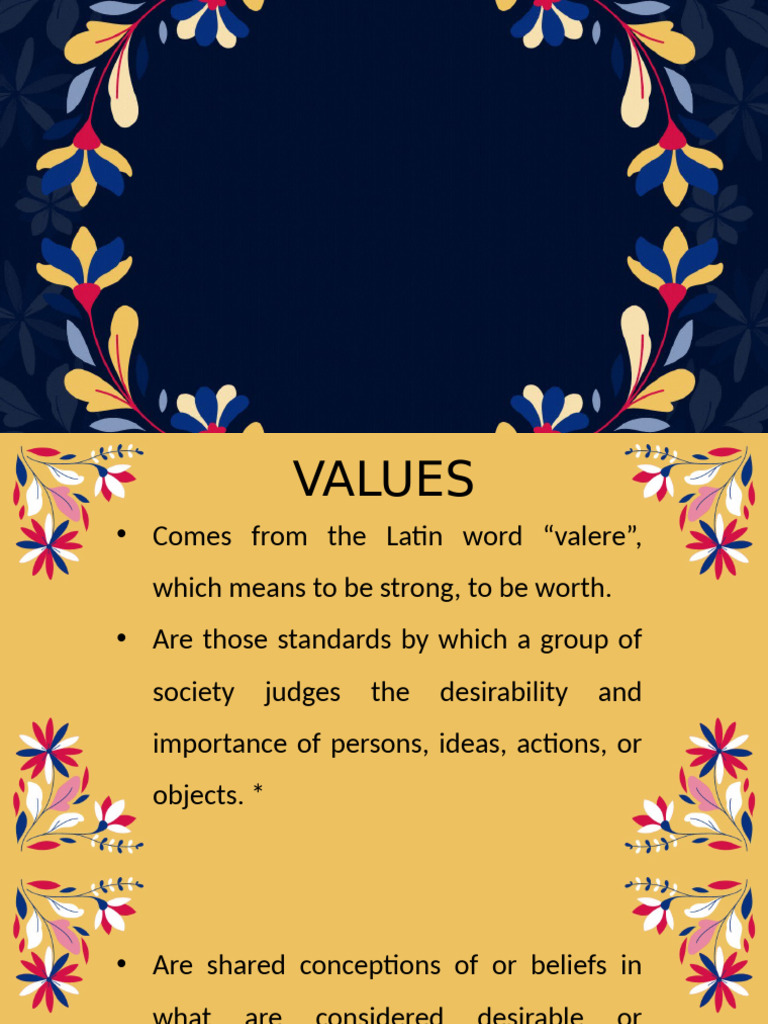 Values Formation | PDF