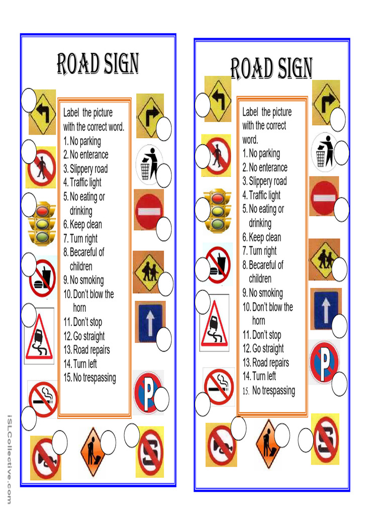 Road Signs | PDF