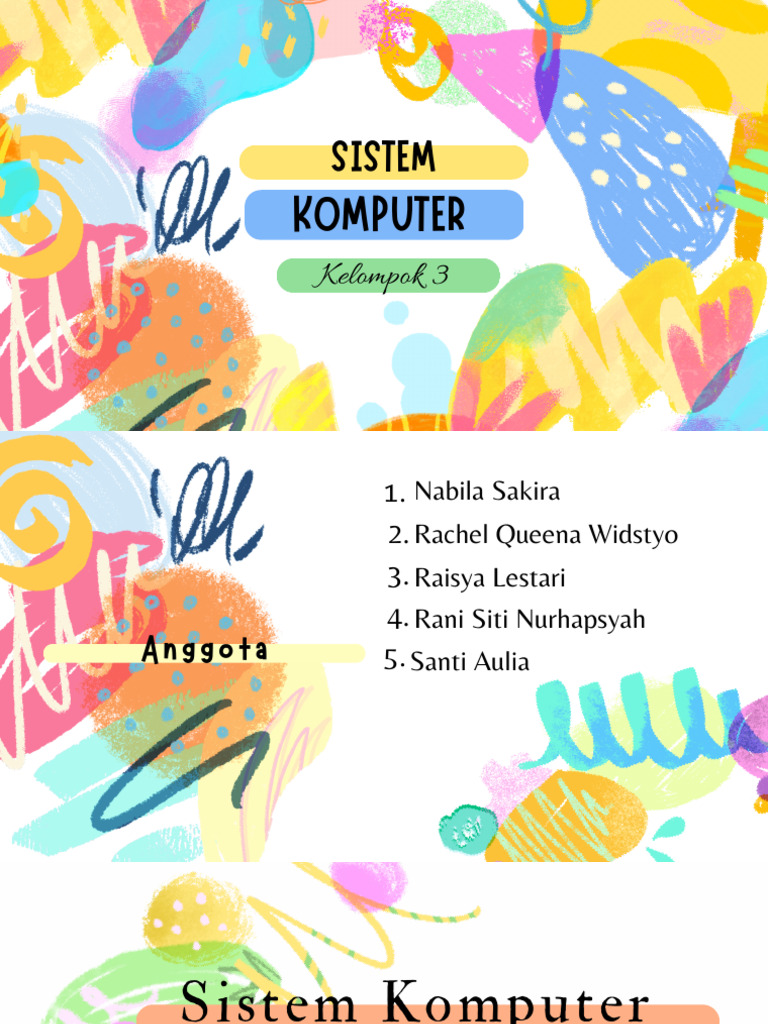 Project Presentation Sistem Komputer | PDF