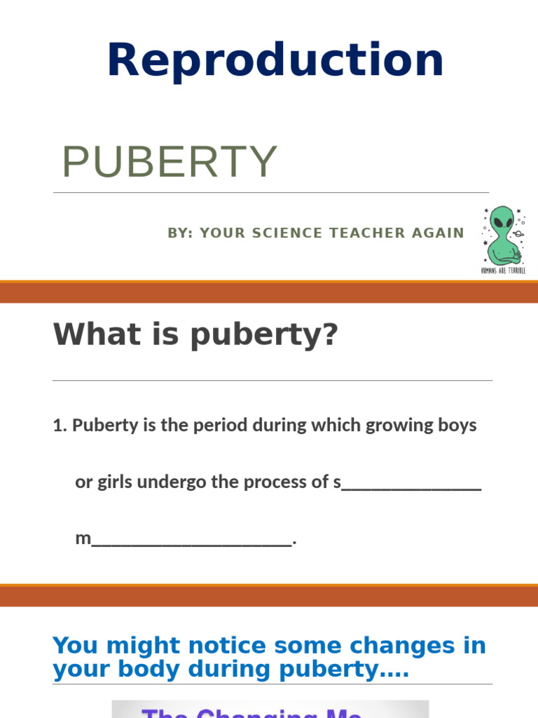 Puberty | PDF