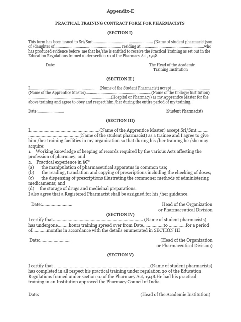 Training Letter | PDF