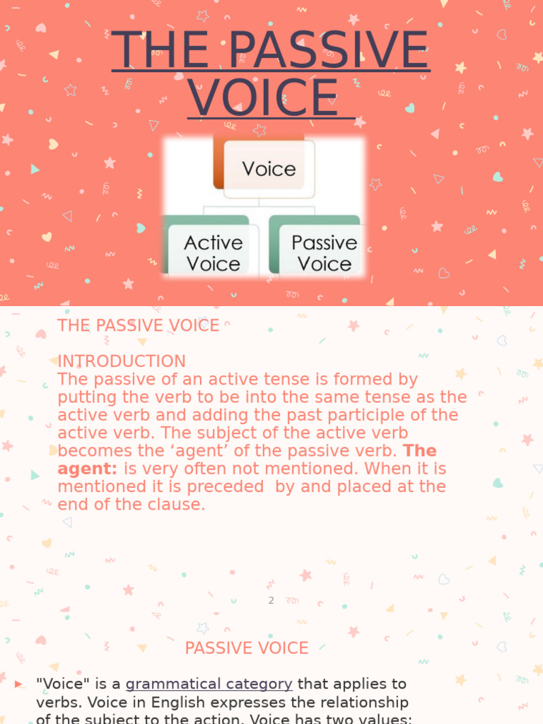 Passive Voice | PDF
