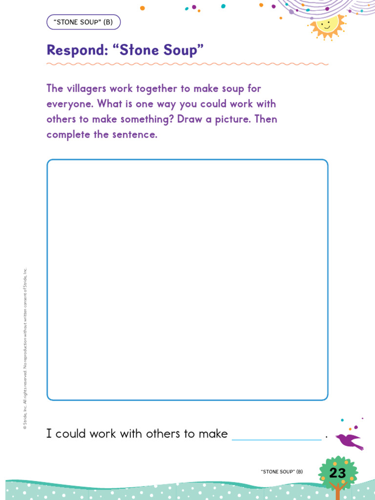 Respond: "Stone Soup" | PDF