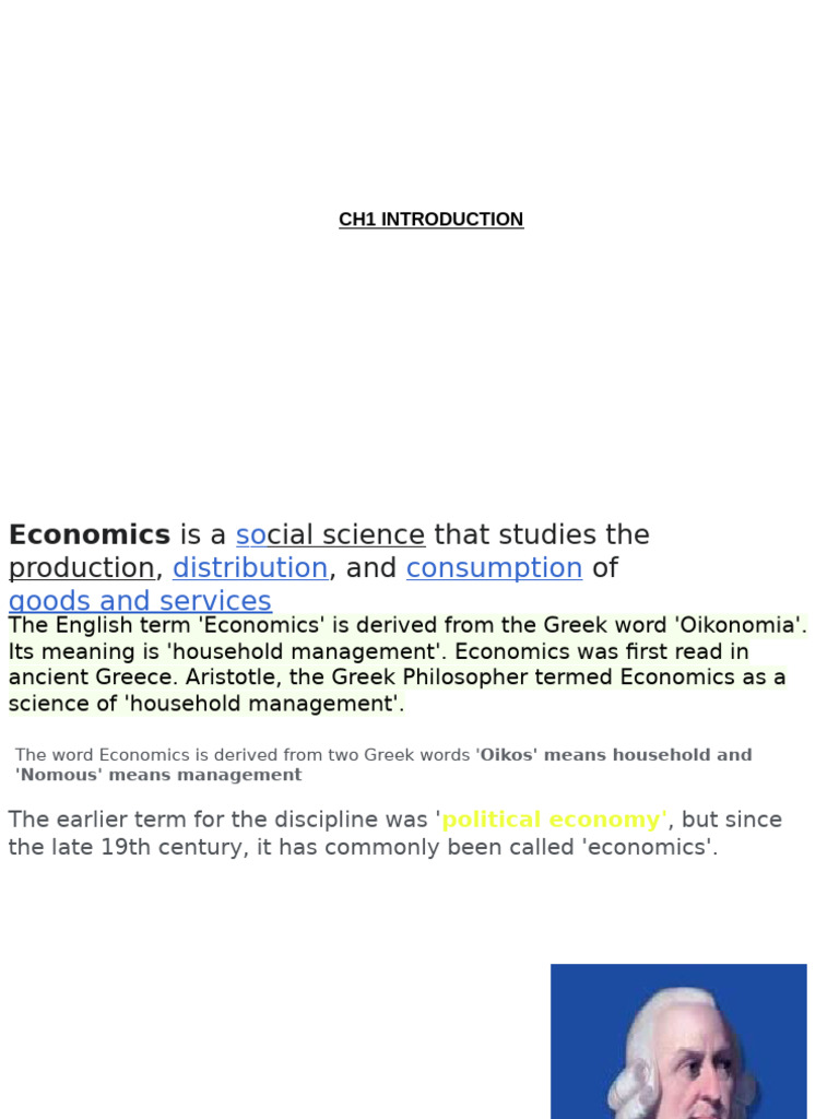 Class 11 Eco CH 1 - Intro Statastic | PDF