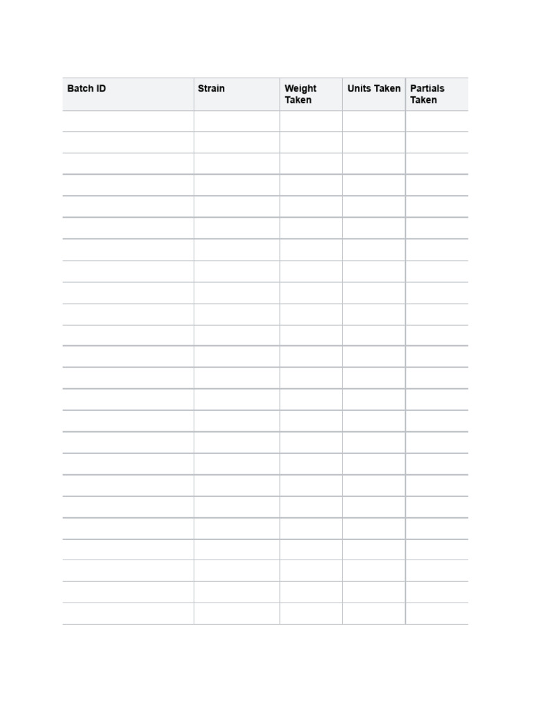 Vault Track List v.1 | PDF