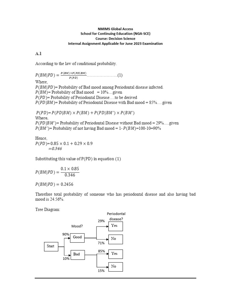 Decision - Science - June - 2023 - Assignment - zcYpObGI7i - Answers - Shekhar Vora | PDF ...