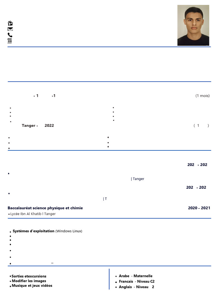 Mon CV | PDF