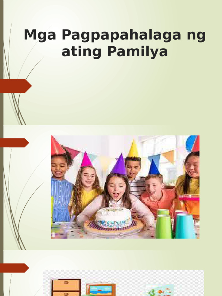 Mga Pagpapahalaga NG Ating Pamilya | PDF