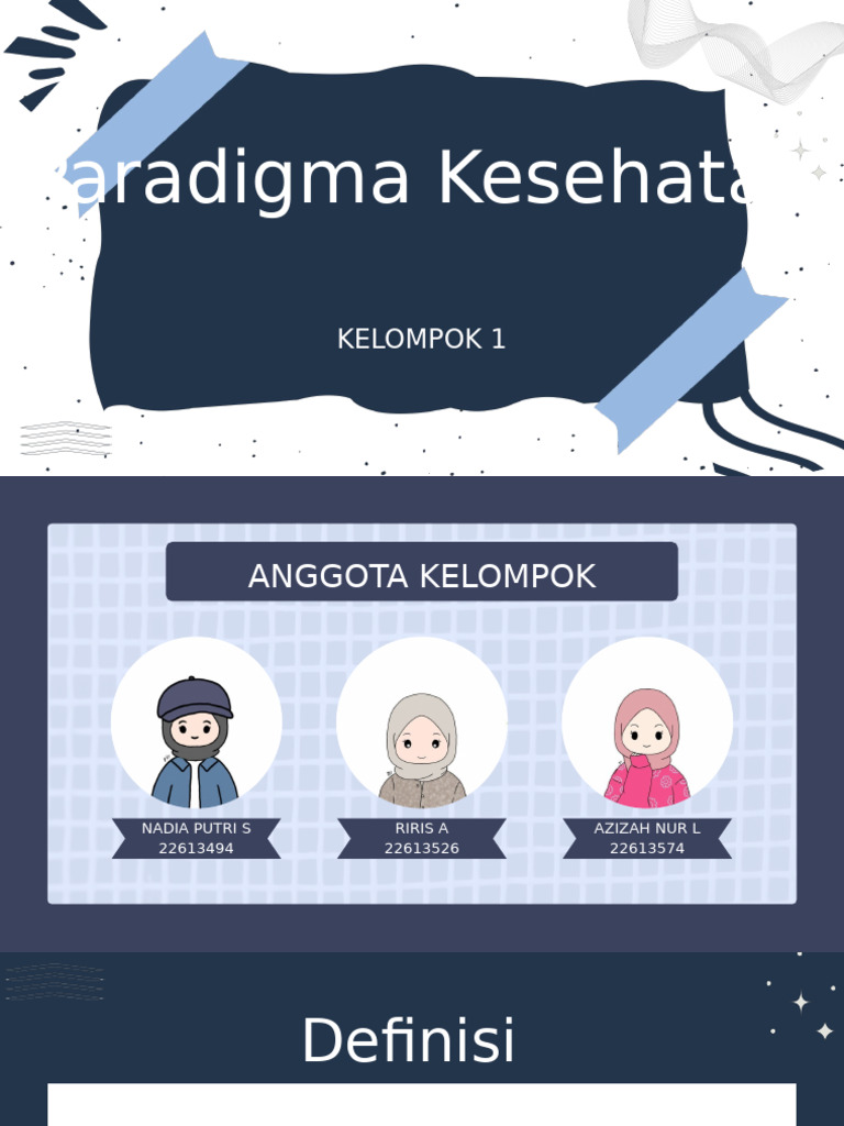 KEL 1 (Paradigma Kesehatan) | PDF