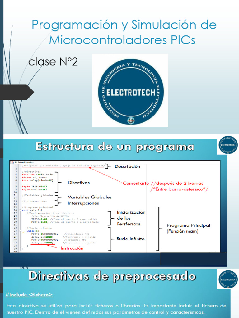 Clase2 Microcontroladores | PDF | Computadoras | Tecnología e ingeniería