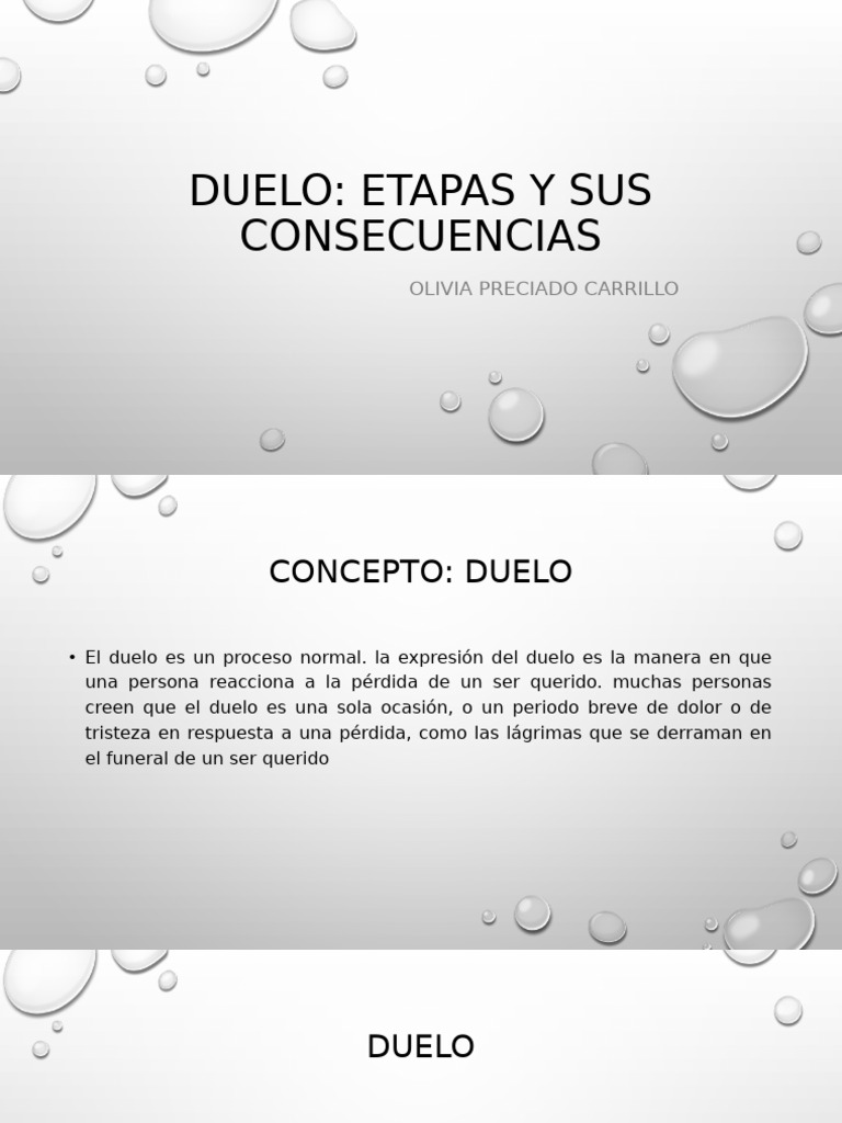 Duelo y Sus Etapas | PDF